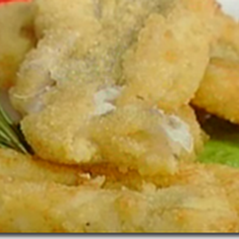 Merluzzo panato al rosmarino con vellutata di cime di rapa